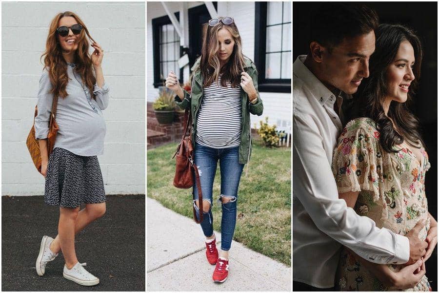 11 Inspirasi Gaya Busana Ibu Hamil Paling Kece | IDN Times