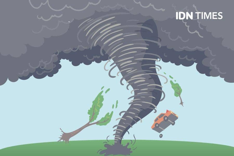 Penjelasan BMKG soal Penyebab Angin Kencang di Jabodetabek | IDN Times