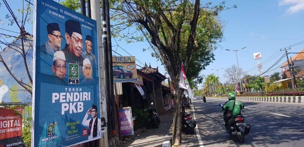 Baliho Cak Imin PKB di Bali | IDN Times Bali