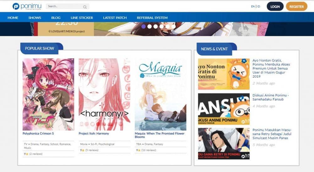 20 Layanan Streaming Nonton Anime Sub Indo Terbaik dan Legal | Duniaku.com