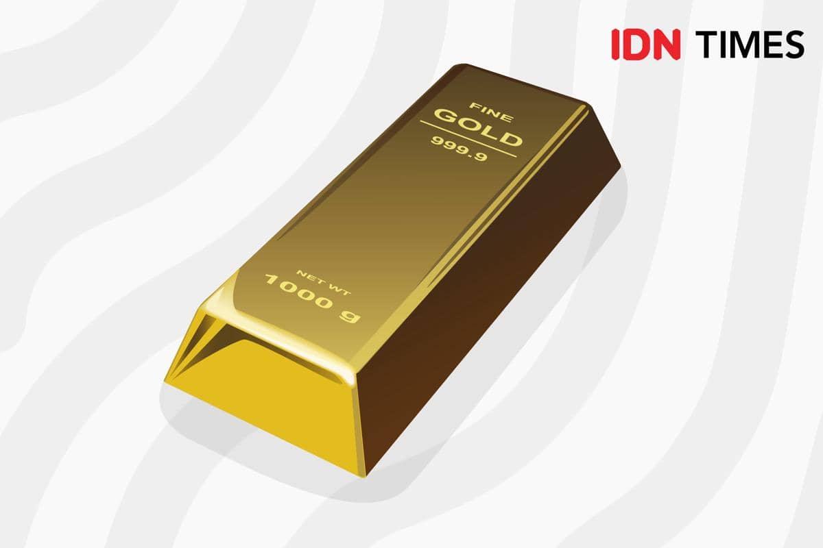 Tertinggi Sepanjang 2023, Harga Emas Antam Naik Rp12 Ribu | IDN Times