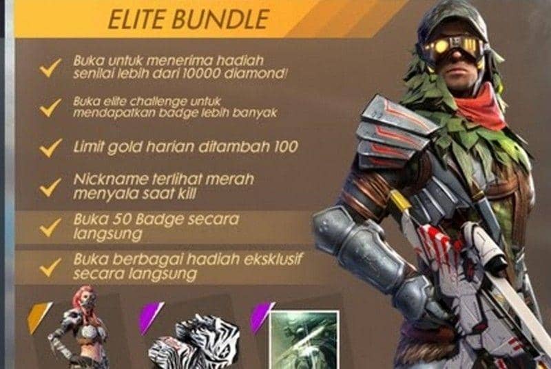 Ini Cara Maksimalkan Level Elite Pass Free Fire di 1 Minggu Terak ...