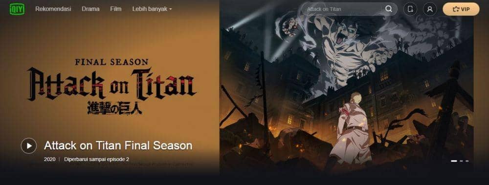 4 Layanan Nonton Attack on Titan Final Season Resmi | Duniaku.com