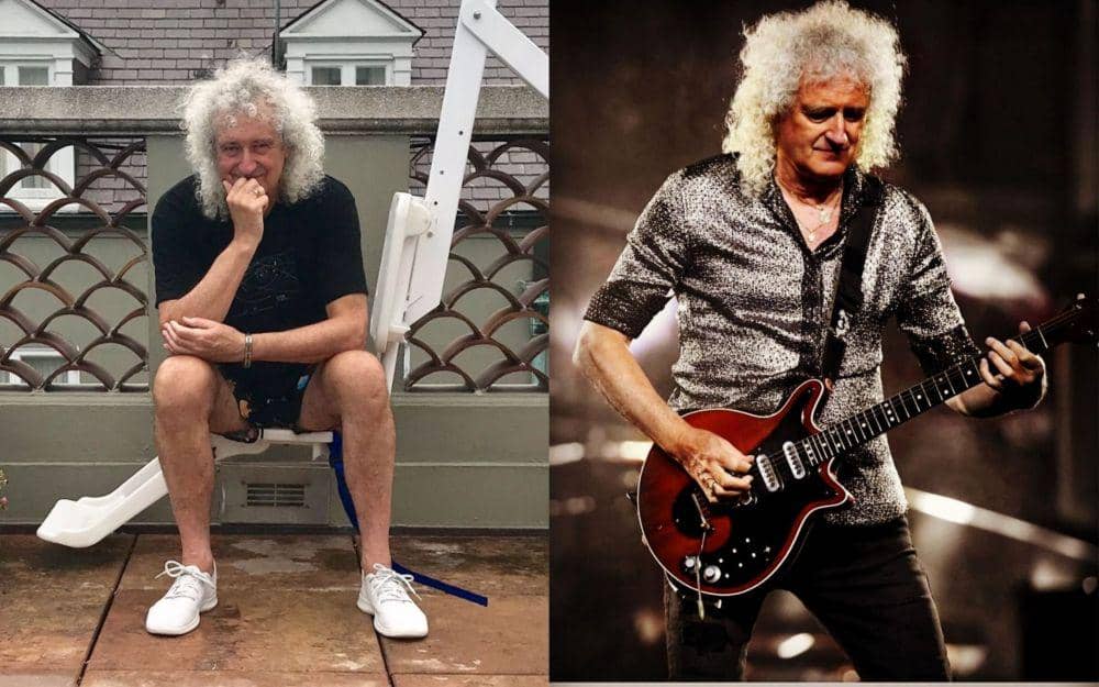 Potret Bugar Brian May yang Kini Main TikTok | IDN Times