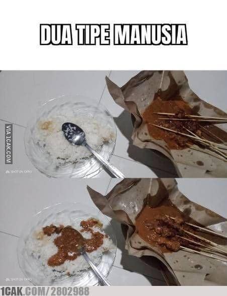 10 Meme Cara Menikmati Sate Ini Bikin Pecintanya Ngakak | IDN Times