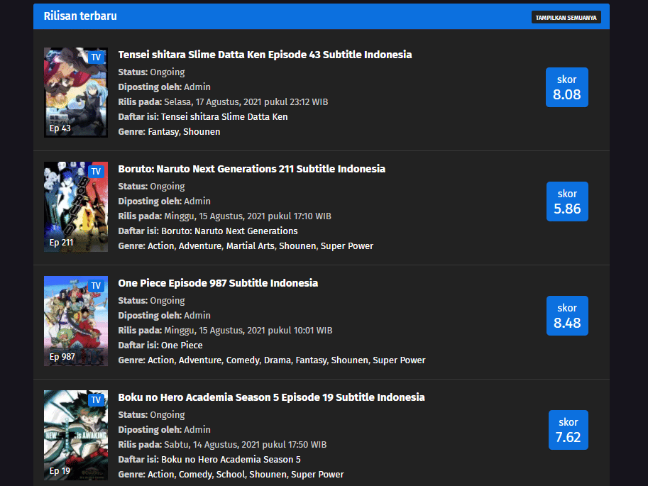 8 Situs Nonton Anime Terbaik, Subtitle Bahasa Indonesia | IDN Times