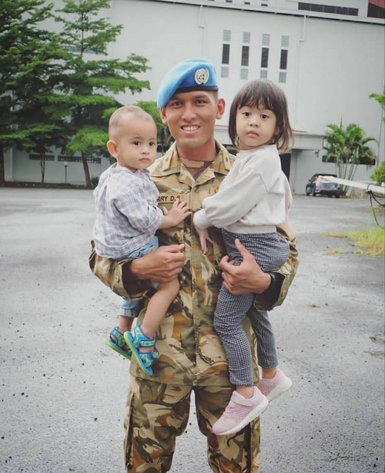 9 Potret Suami Jian Batari Anwar, Tentara Perdamaian PBB! | IDN Times