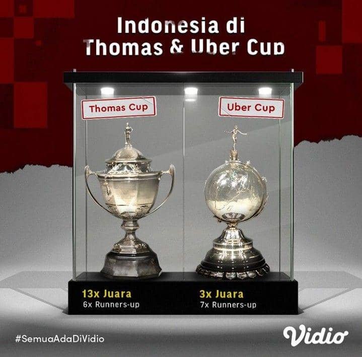 7 Fakta Thomas dan Uber Cup, Sejarah hingga Prestasi Indonesia | IDN Times