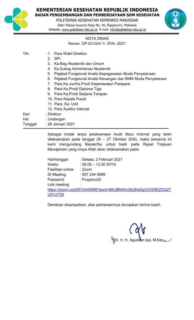 9 Contoh Surat Undangan Rapat Resmi untuk Berbagai Keperluan | IDN Times
