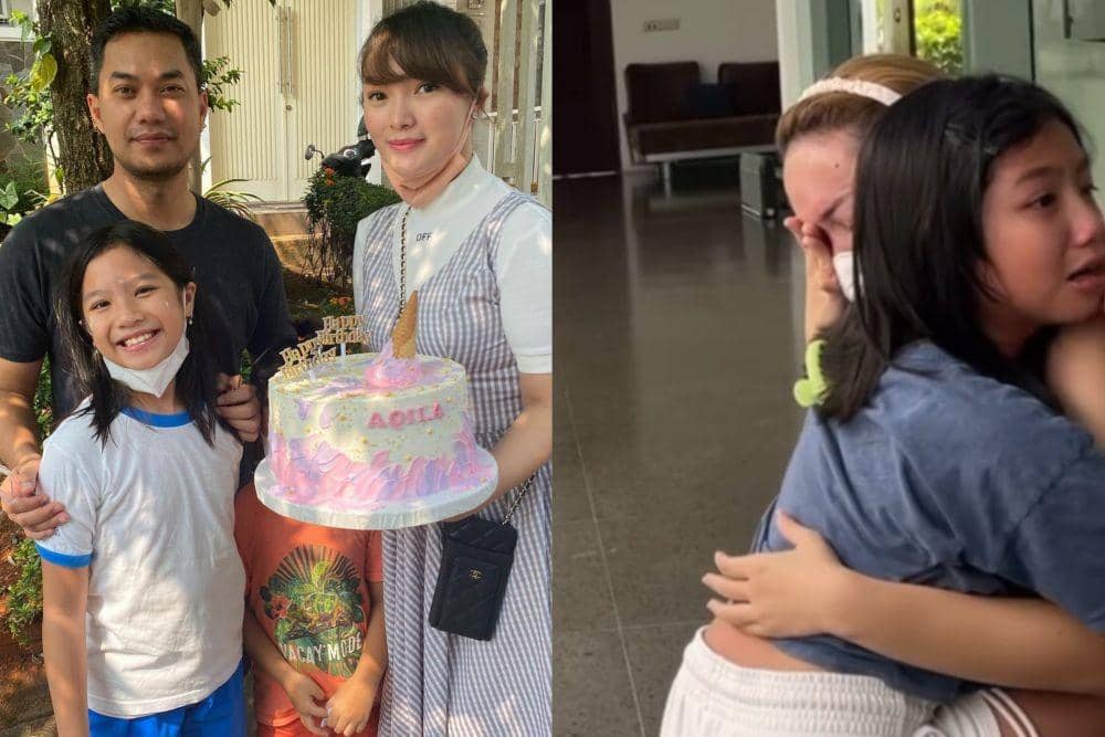 10 Potret Kedekatan Zaskia Gotik dan Anak Sambungnya | IDN Times