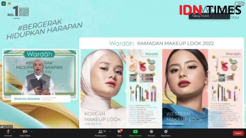 Bergerak Hidupkan Harapan, Kampanye Ramadan Wardah 2022 | IDN Times