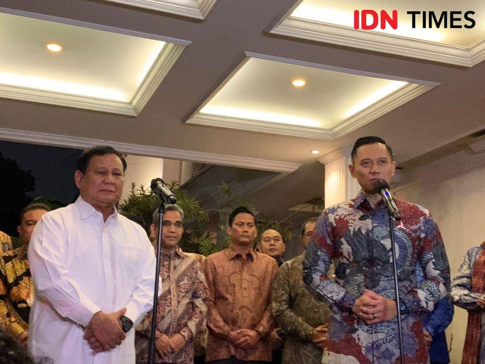Prabowo Tunjuk AHY Pimpin Komite Kereta Cepat Whoosh, Ini Tugasnya ...
