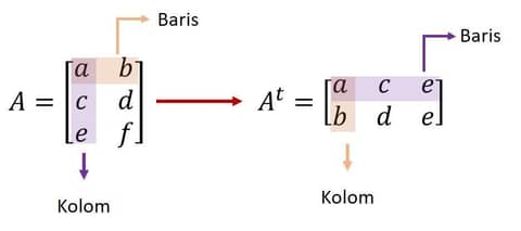 Transpose Matriks: Pengertian dan Contoh Soalnya | IDN Times