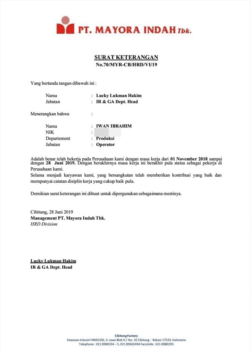 5 Contoh Surat Paklaring, Dokumen Penting untuk Lamar Kerja | IDN Times