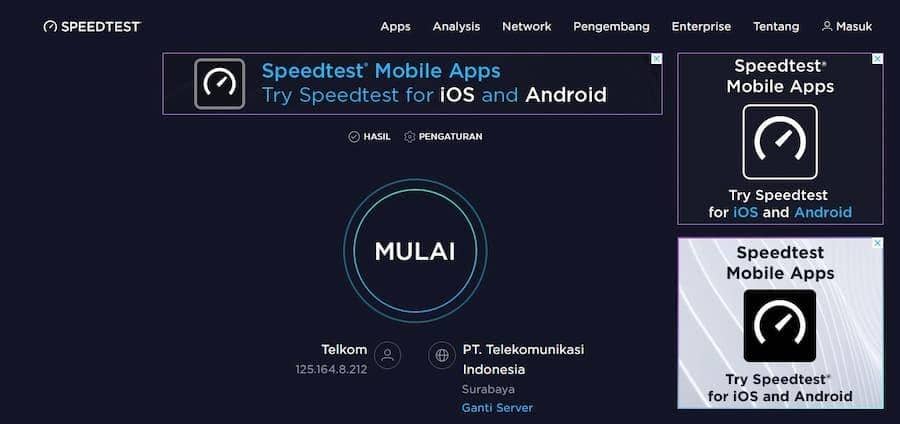 4 Cara Test Speed IndiHome, Bisa Pakai Speedtest.net | IDN Times