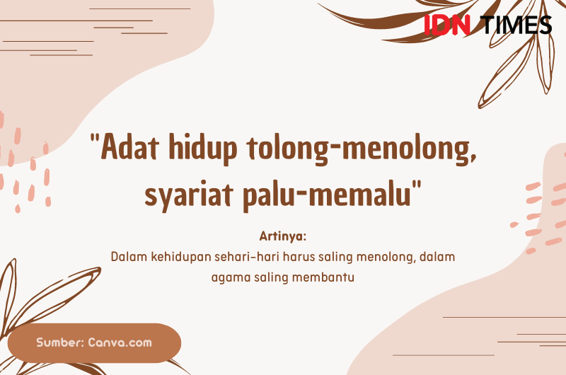10 Peribahasa yang Menggambarkan Kerjasama, Penuh Makna! | IDN Times