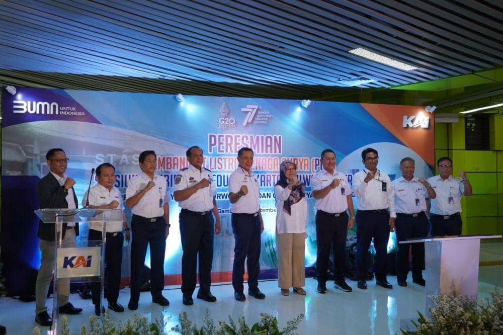 Pertamina NRE Dukung Upaya Transisi Energi PT KAI | IDN Times