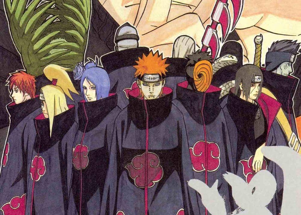 Kenapa Logo Akatsuki Awan Merah di Naruto? Ini Jawabannya | Duniaku.com