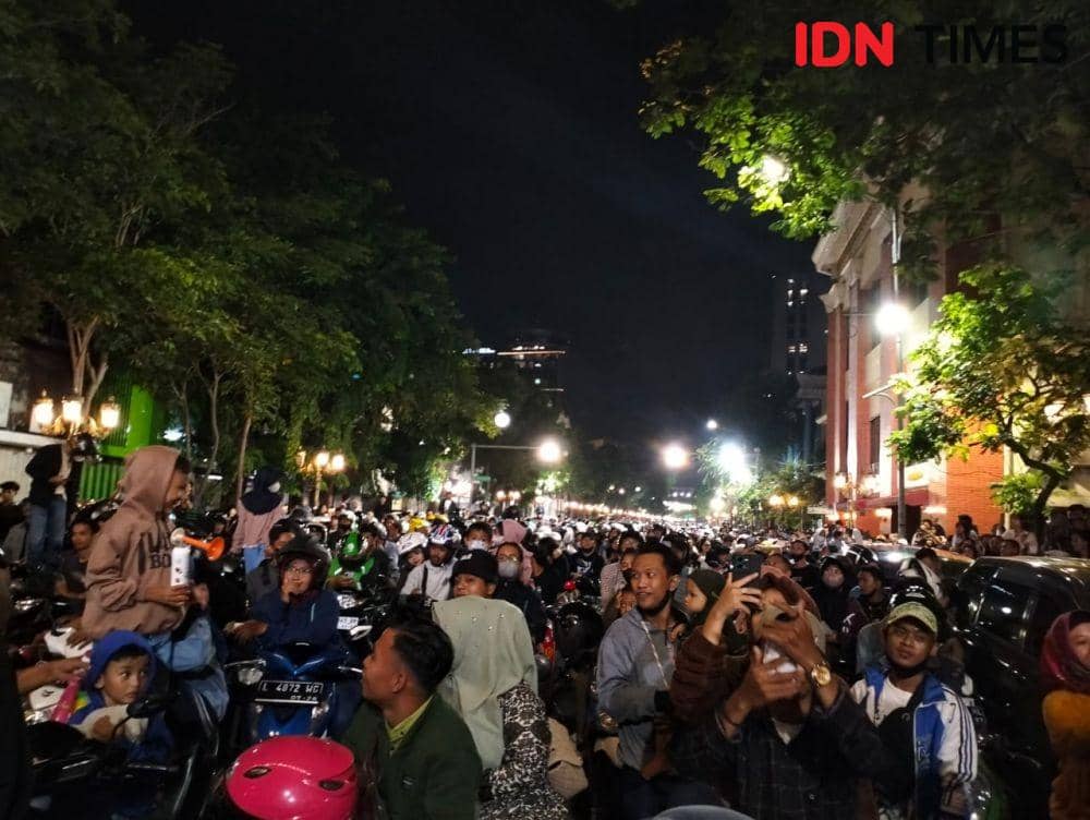 Tahun Baru di Surabaya Masih Ada Konvoi | IDN Times Jatim