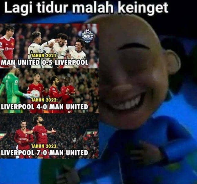 12 Meme Sedihnya Fans MU Kalah 7-0, Skor Ini Membunuhku | IDN Times