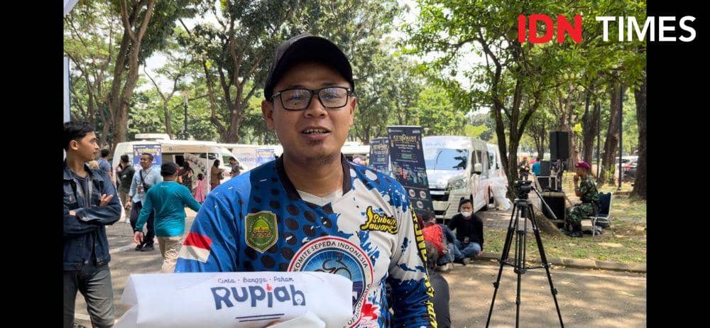 Joko Agung, Rela Gowes 50 KM Demi Tukar Uang di Layanan BI | IDN Times