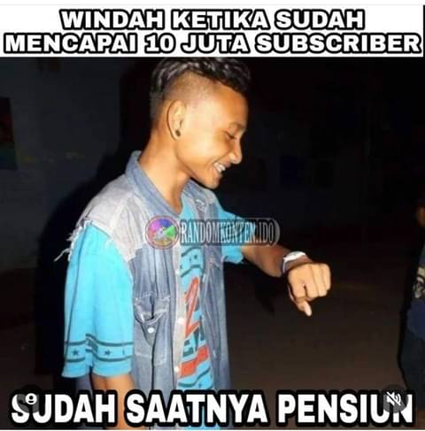 9 Meme Windah Basudara Rehat dari YouTube | IDN Times
