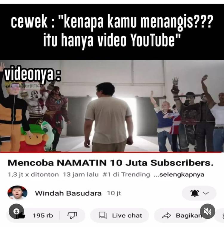 9 Meme Windah Basudara Rehat dari YouTube | IDN Times