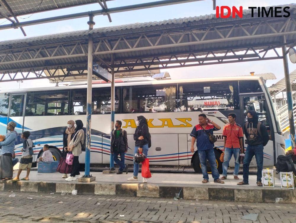 Terminal Purabaya Mulai Padat | IDN Times Jatim