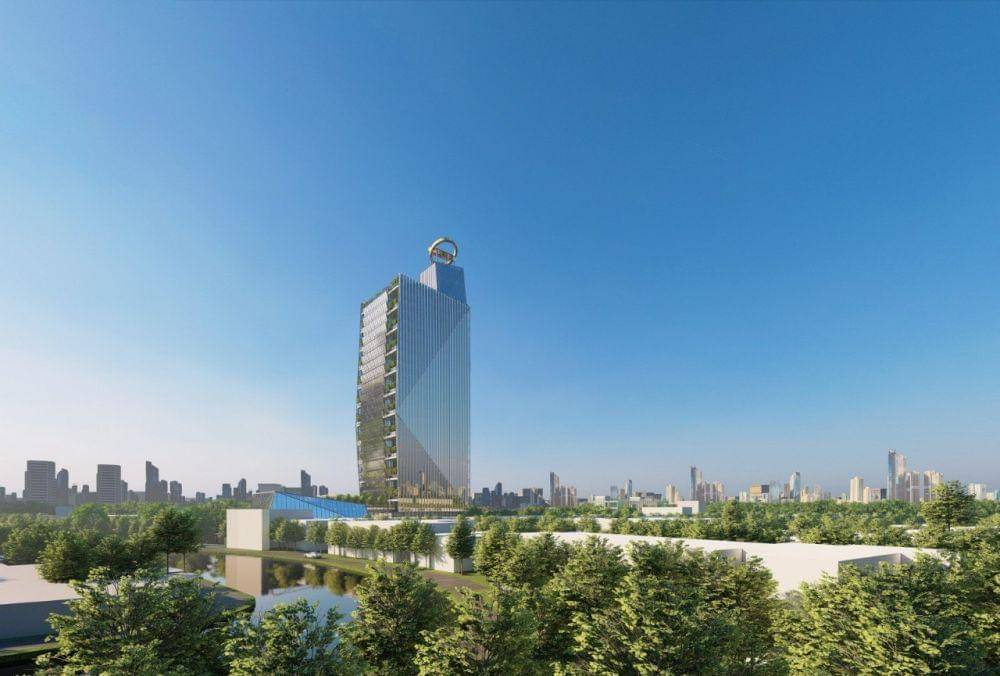 The Gade Tower Pegadaian Resmi Dibuka, Usung Konsep Green Bu | IDN Times