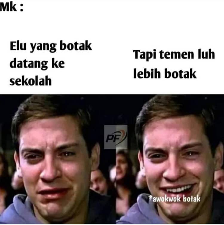 Meme Lucu Nangis Terus Tertawa | IDN Times