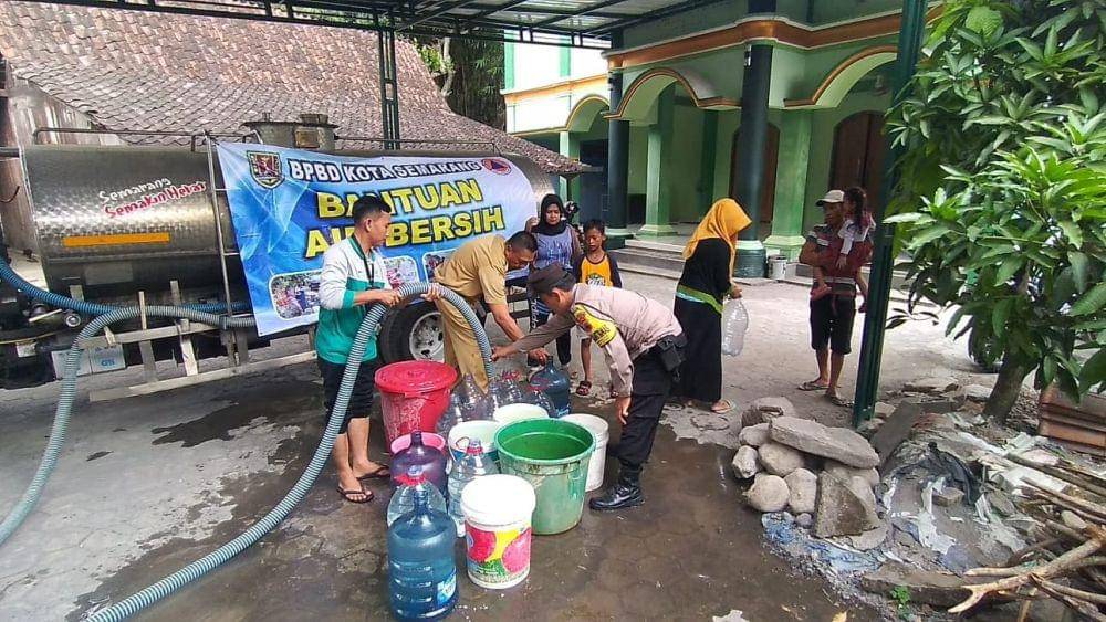 Jabungan dan Rowosari Semarang Alami Kekeringan, Warga Butuh | IDN Times Jateng