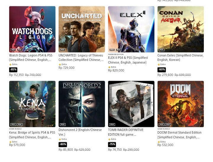 Langganan PS Plus Essential, Extra, dan Deluxe PS4 dan PS5 | IDN Times