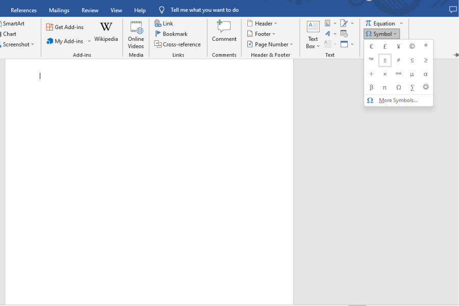 3 Cara Membuat Simbol Kurang Lebih di Ms Word dengan Mudah | IDN Times