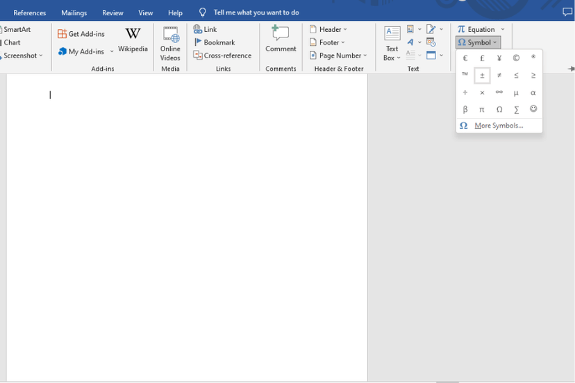 3 Cara Membuat Simbol Kurang Lebih di Ms Word dengan Mudah | IDN Times