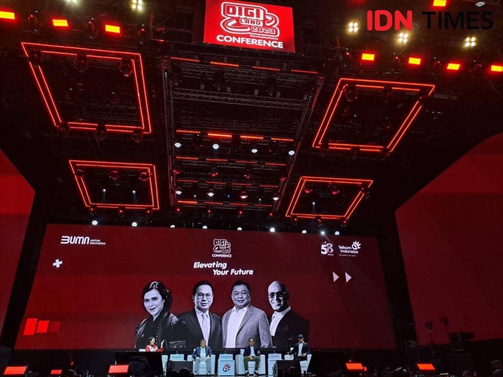 Digiland 2023 Hari Pertama, 4.000 Peserta Disuguhkan Seminar | IDN Times