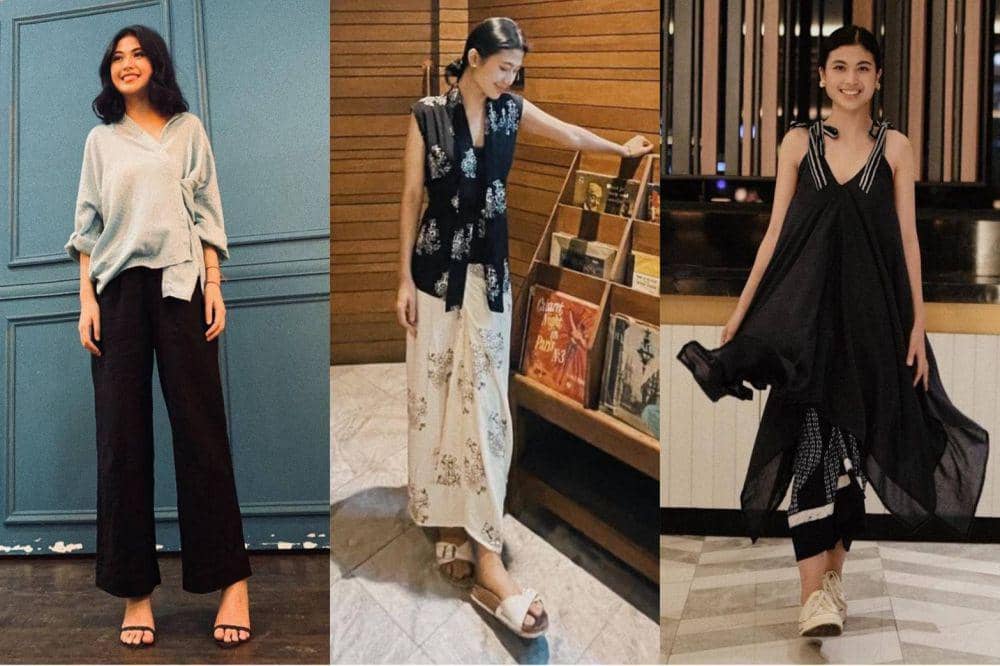 9 OOTD ala Dea Aulia Husein, Suka Pakai Kain Tradisional | IDN Times