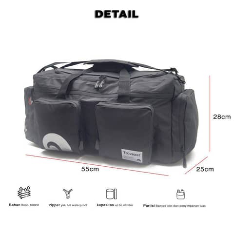 10 Rekomendasi Duffle Bag Terbaik, Awet dan Muat Banyak! | IDN Times