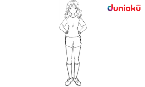 Tutorial Cara Menggambar Anime untuk Pemula, Mudah Ditiru | Duniaku.com