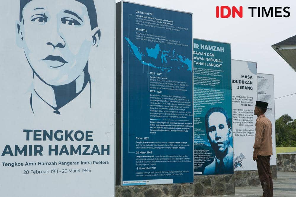 Mengenal Tengku Amir Hamzah, Pahlawan Asal Langkat | IDN Times Sumut
