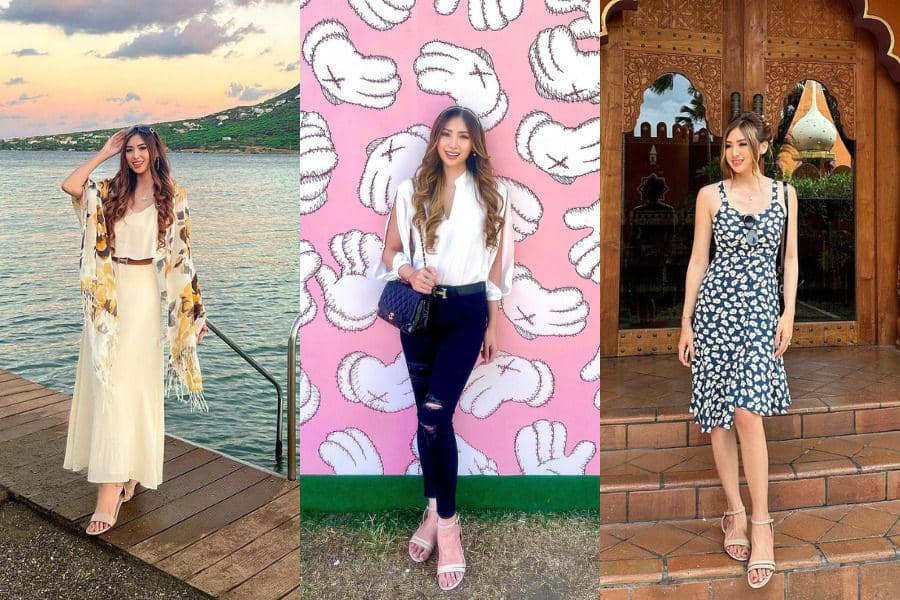Mix and Match OOTD Feminin ala Nadya Astrella, Manis Banget | IDN Times