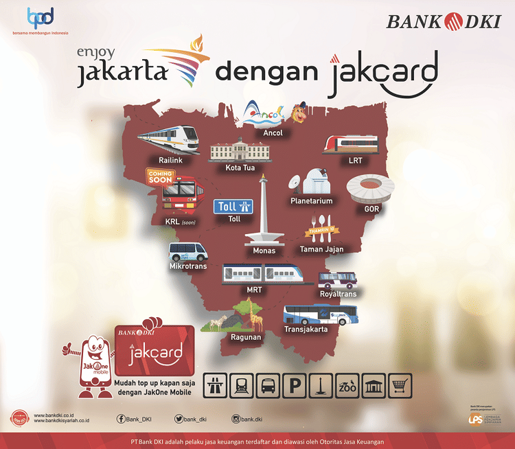 Cara Beli JakCard, Satu Kartu buat Keliling Jakarta | IDN Times