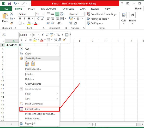 Cara Mengembalikan Notasi Huruf "e" ke Angka Asli pada Excel | IDN Times