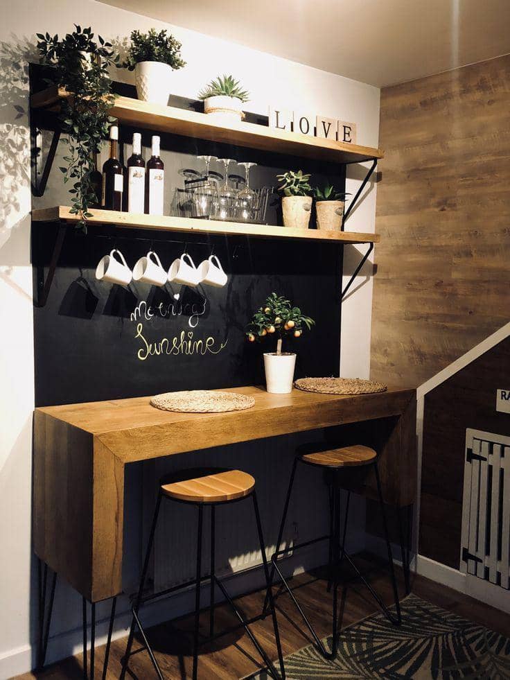 10 Ide Dekorasi Small Coffee Bar Minimalis di Rumah | IDN Times