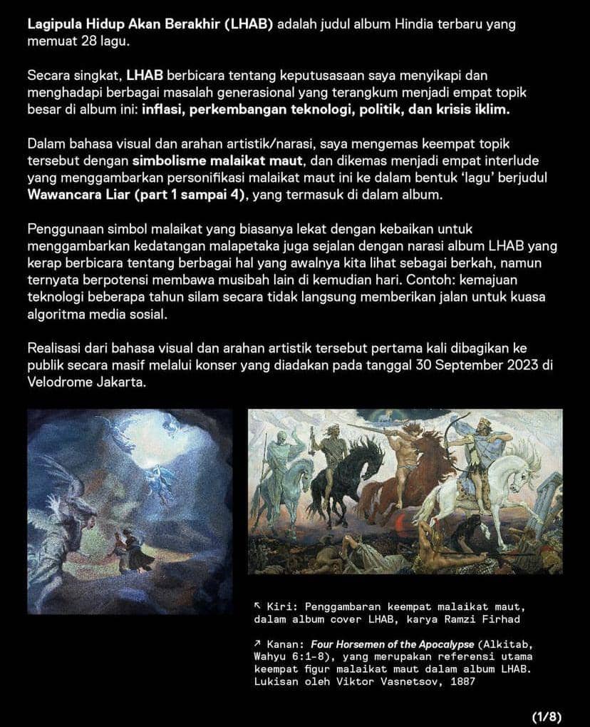 Penjelasan Baskara Hindia Konsernya Sebar Ajaran Satanic | IDN Times