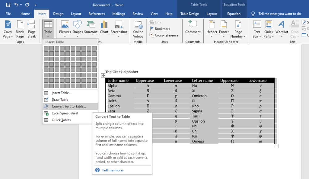 3 Cara Cepat Ubah Teks Jadi Tabel di Microsoft Word | IDN Times