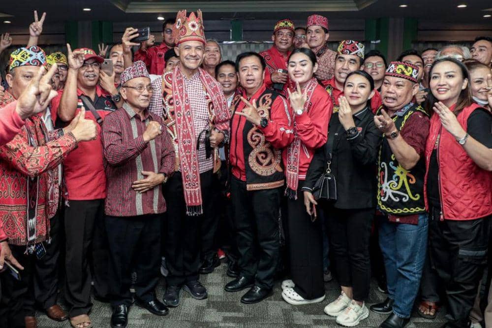 Bertemu Ganjar, Dewan Adat Dayak Titipkan 3 Aspirasi | IDN Times