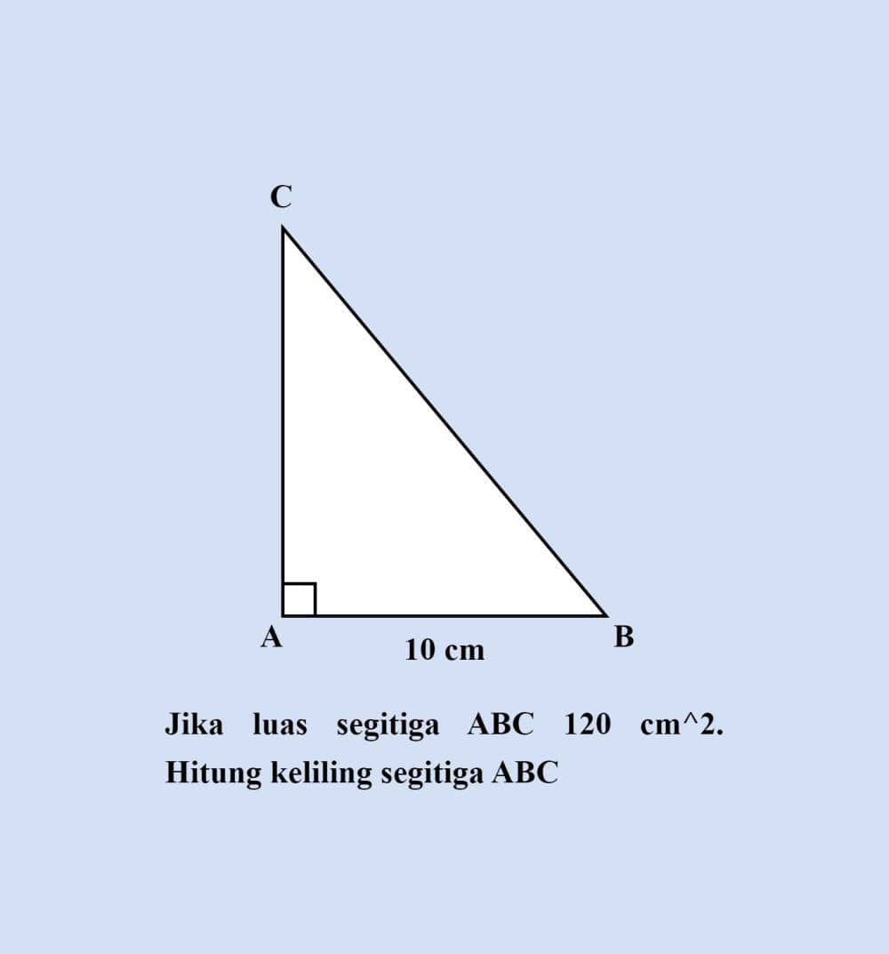 Contoh Soal Segitiga Siku-Siku, Lengkap dengan Pembahasannya | IDN Times