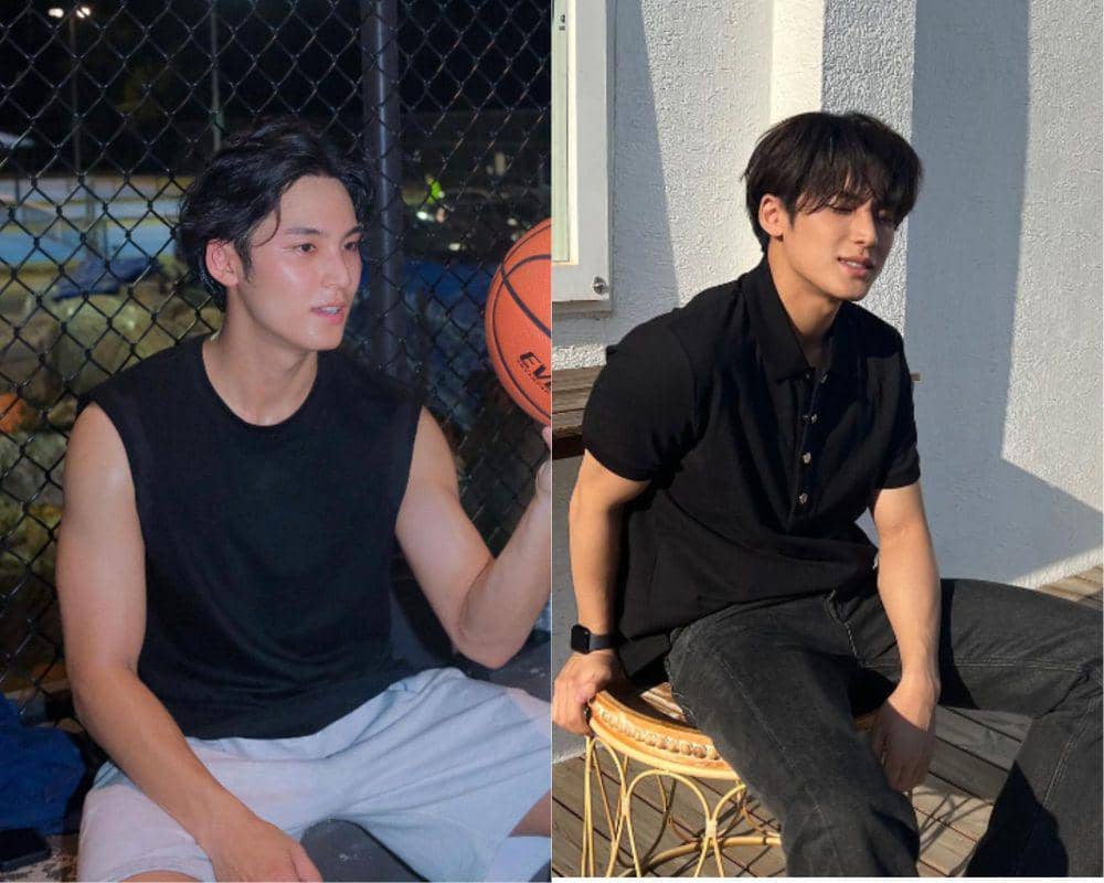 7 Ide OOTD Pakai Atasan Hitam ala Mingyu SEVENTEEN, Stylish! | IDN Times