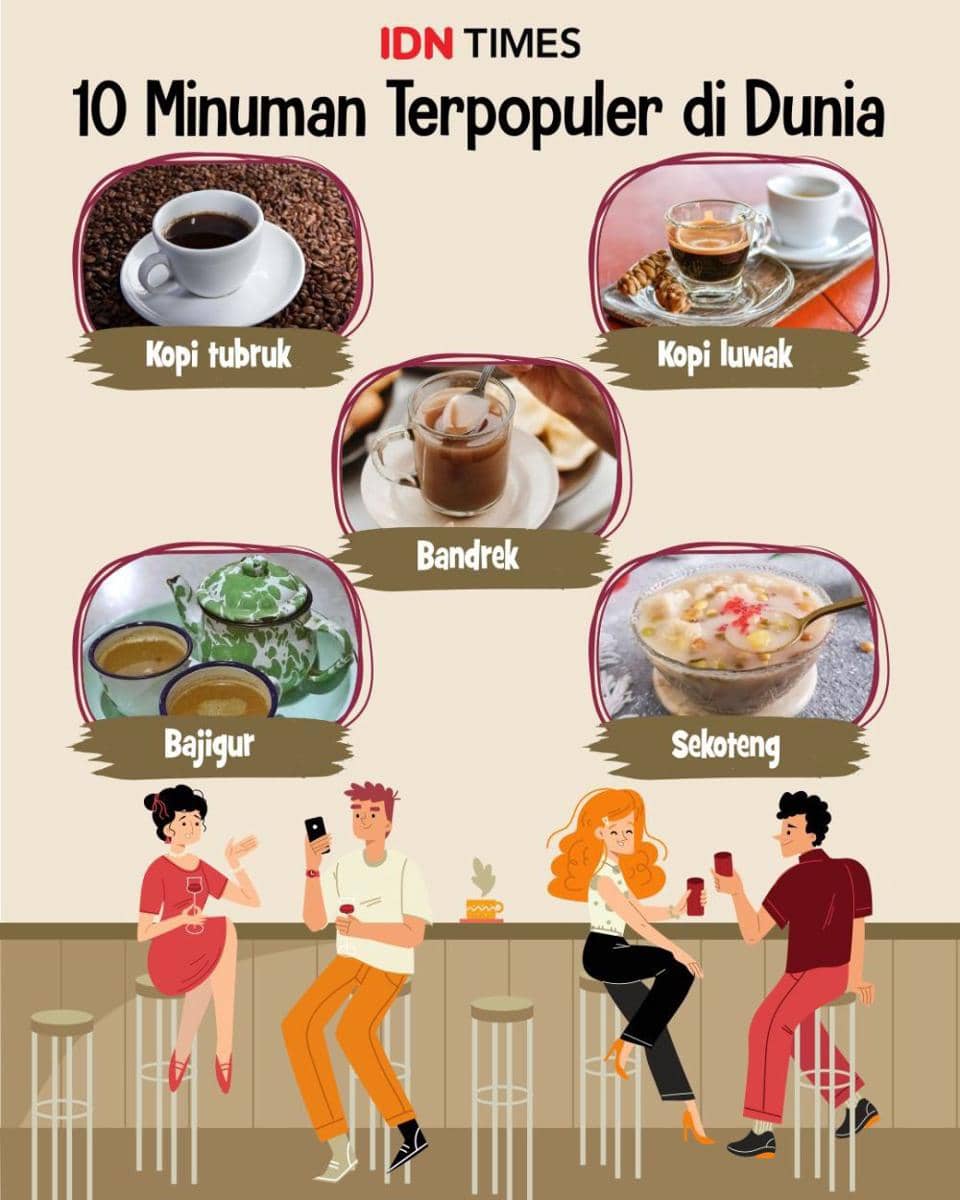 10 Minuman Indonesia Paling Populer, Ada Favoritmu? | IDN Times