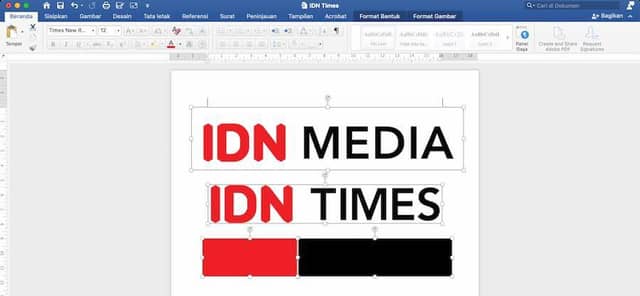 Cara Grouping di Word agar Lebih Mudah Memindahkan Objek | IDN Times